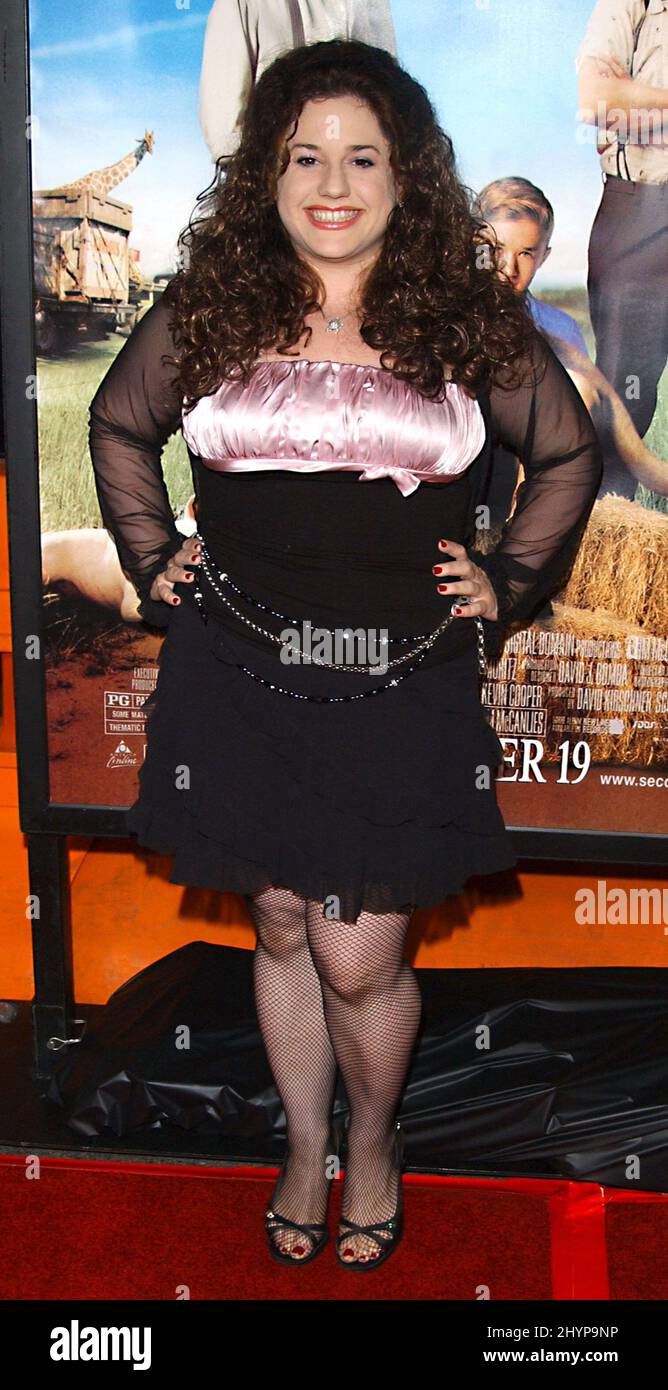 MARISA JARET WINOKOUR ATTENDS THE 'SECONDHAND LIONS' FILM PREMIERE IN ...