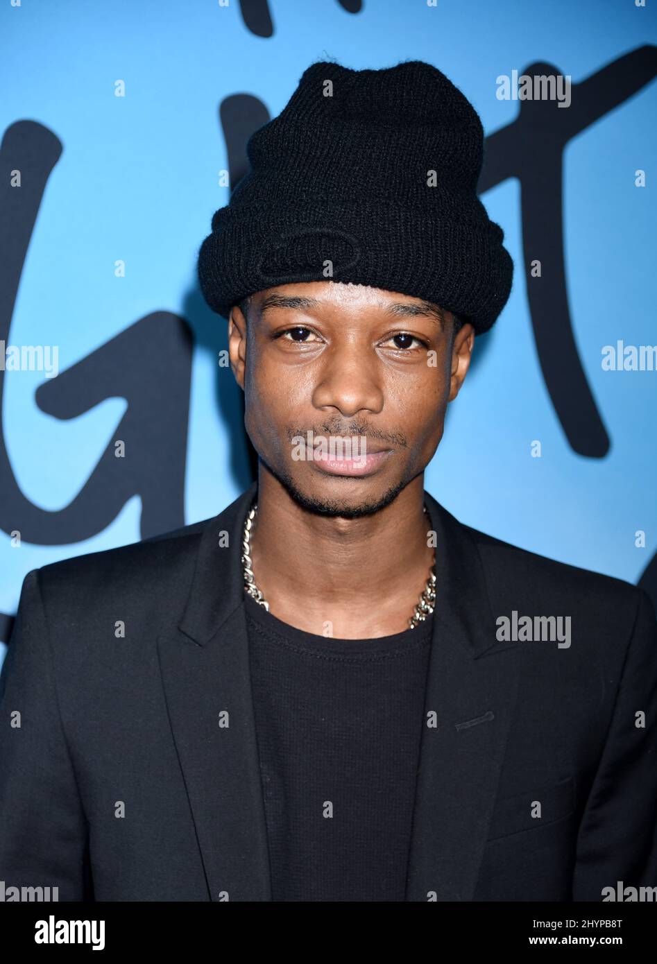 Lamar Johnson at Netflix's "All The Bright Places" Los Angeles Special ...