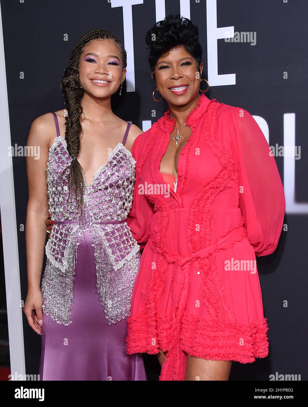 Storm Reid and Robyn Reid arriving to the €˜The Invisible Man' Los ...