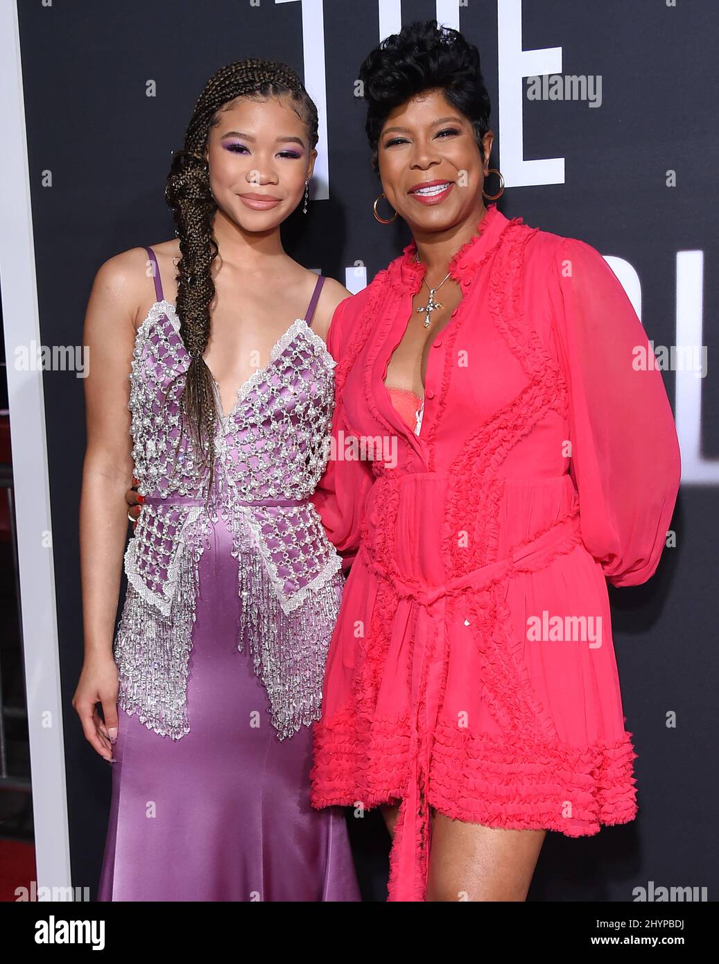 Storm Reid and Robyn Simpson arriving to €˜The Invisible Man' Los ...