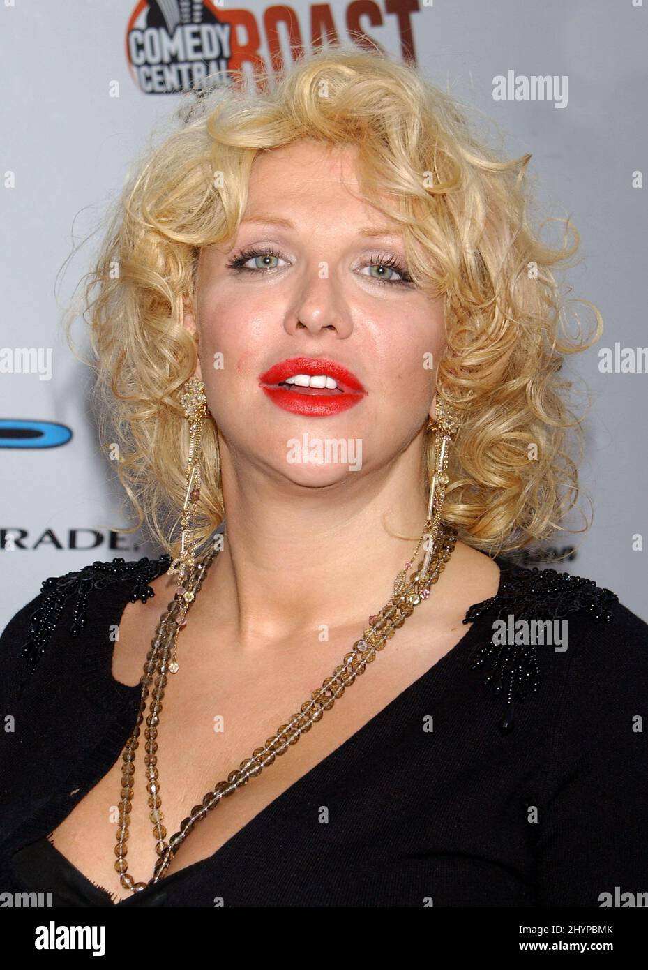 Courtney love attends comedy central roast pamela anderson california ...