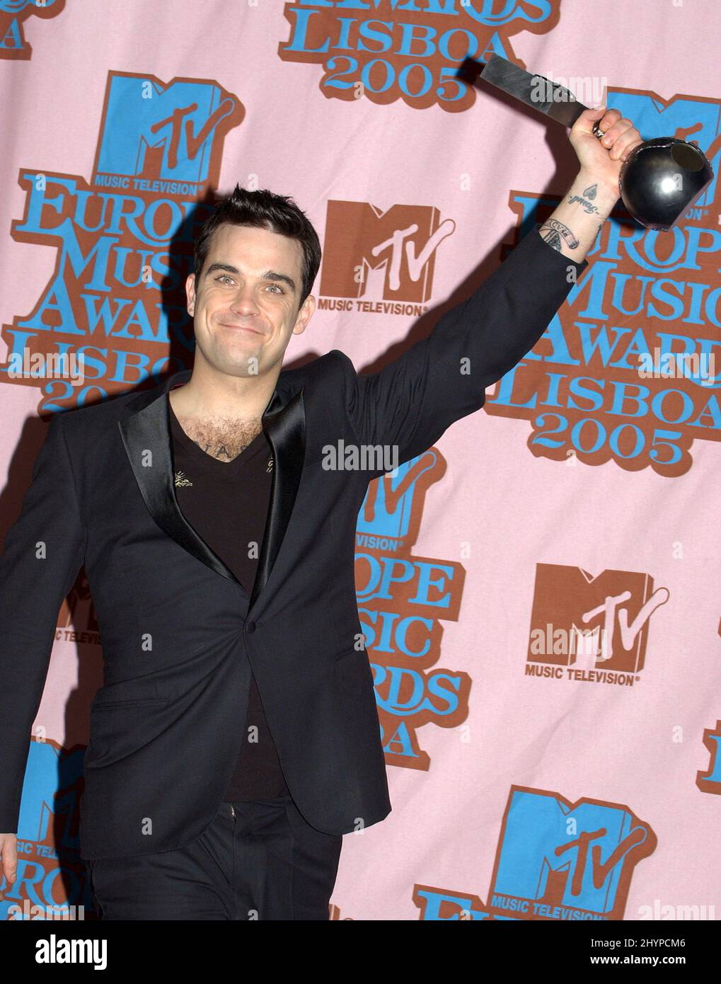 Mtv europe music award trophy hi-res stock photography and images - Alamy