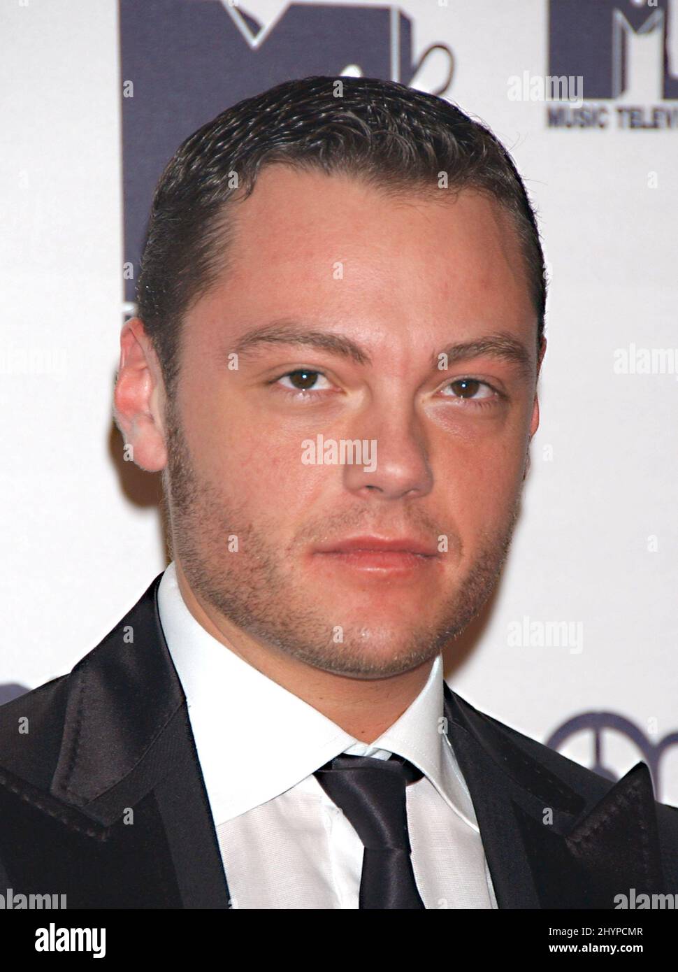 Tiziano Ferro attends MTV Europe Music Awards 2006 at the Bella Centre ...