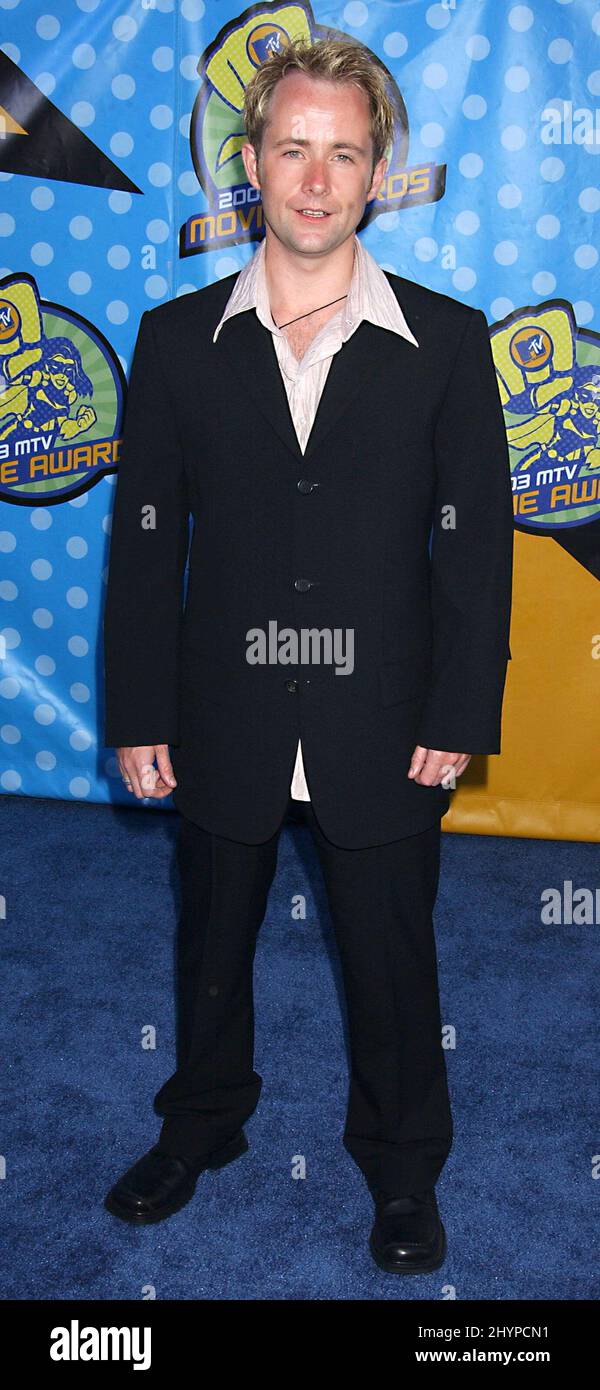BILLY BOYD ATTENDS THE 2003 MTV MOVIE AWARDS IN LOS ANGELES. PICTURE: UK PRESS Stock Photo - Alamy