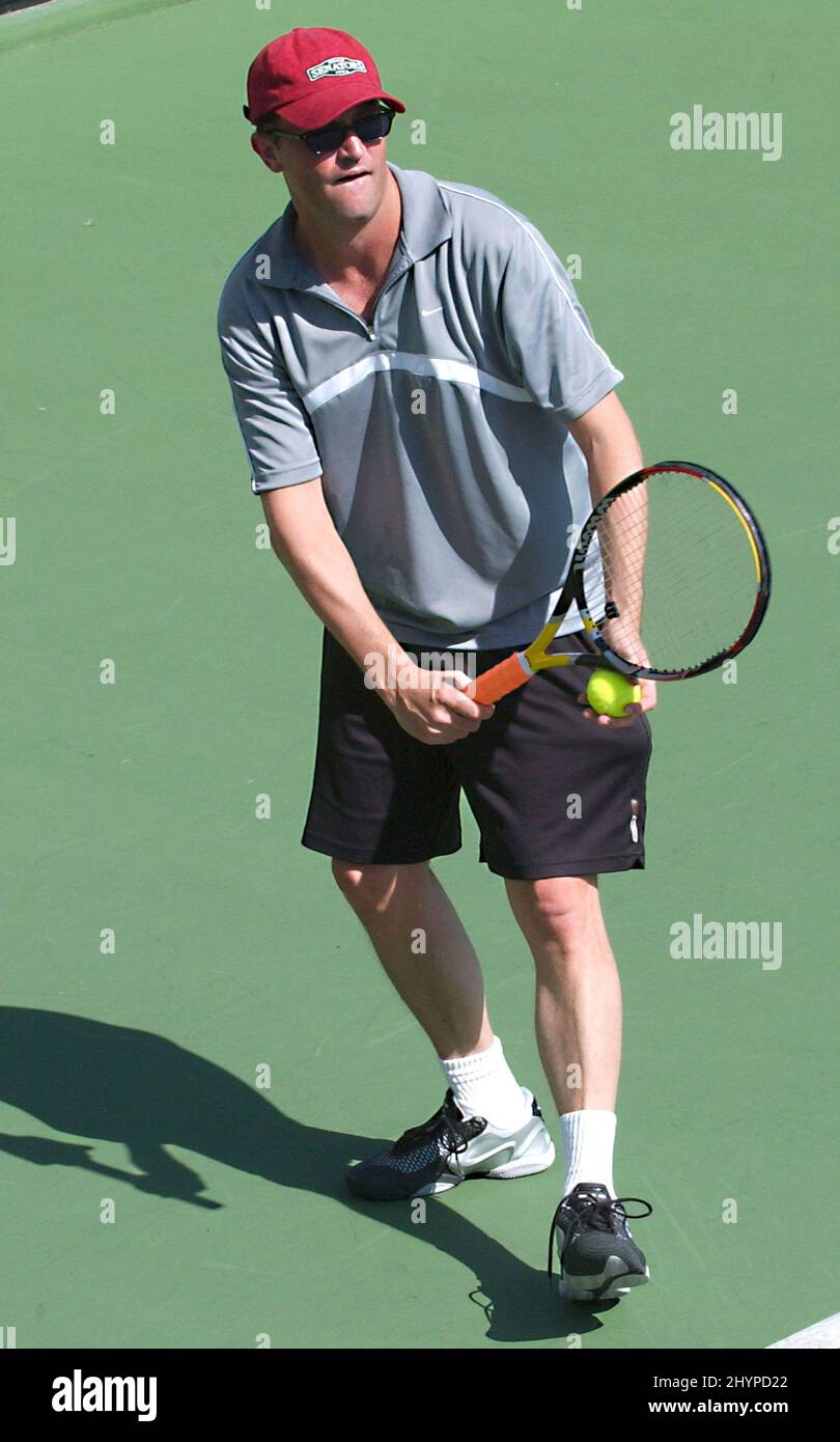 MATTHEW PERRY ATTENDS THE 'SECOND ANNUAL MERV GRIFFIN CELEBRITY TENNIS ...