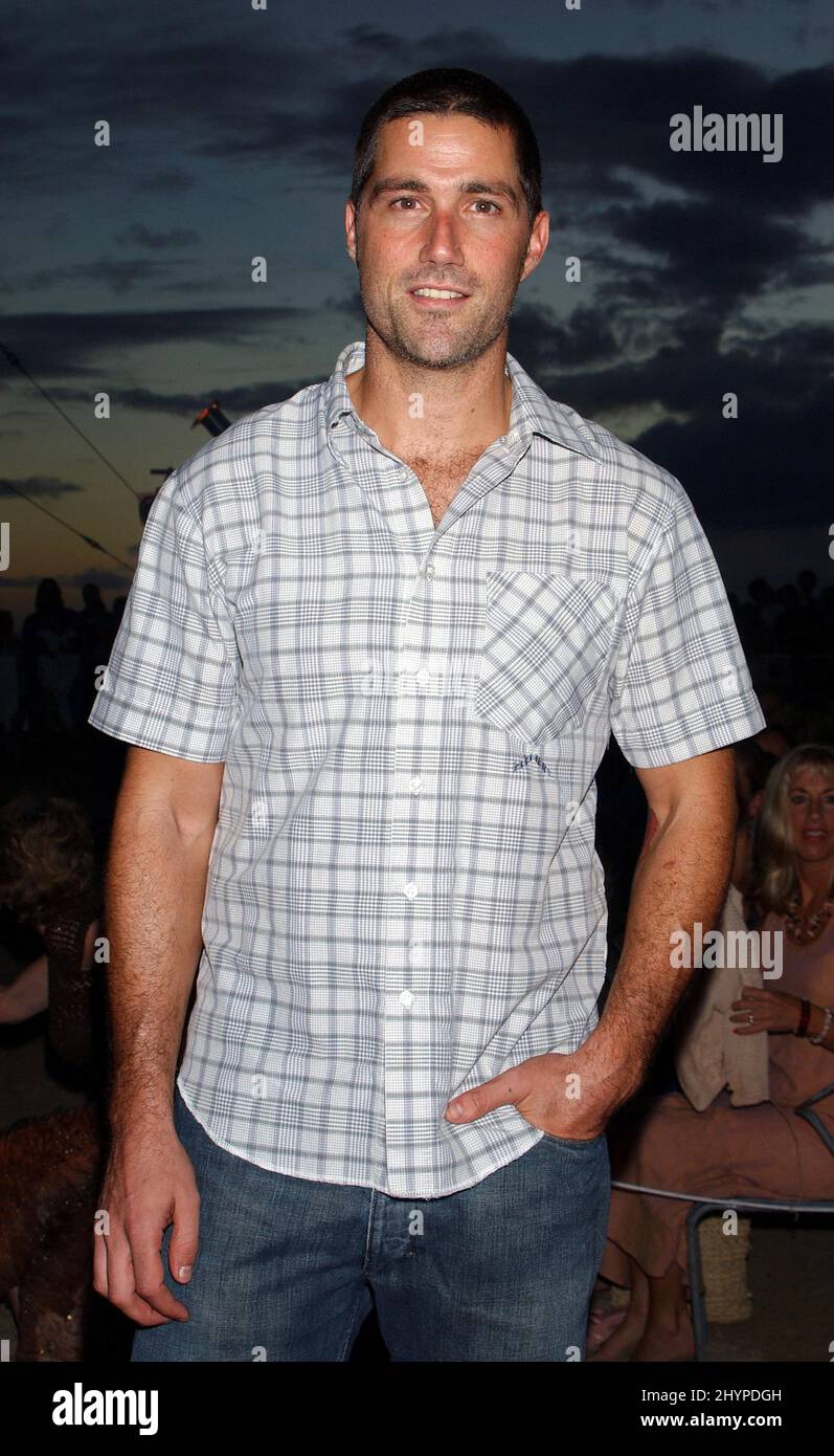 Matthew Fox attends the LOST Season 2 Premiere Party at the Royal ...