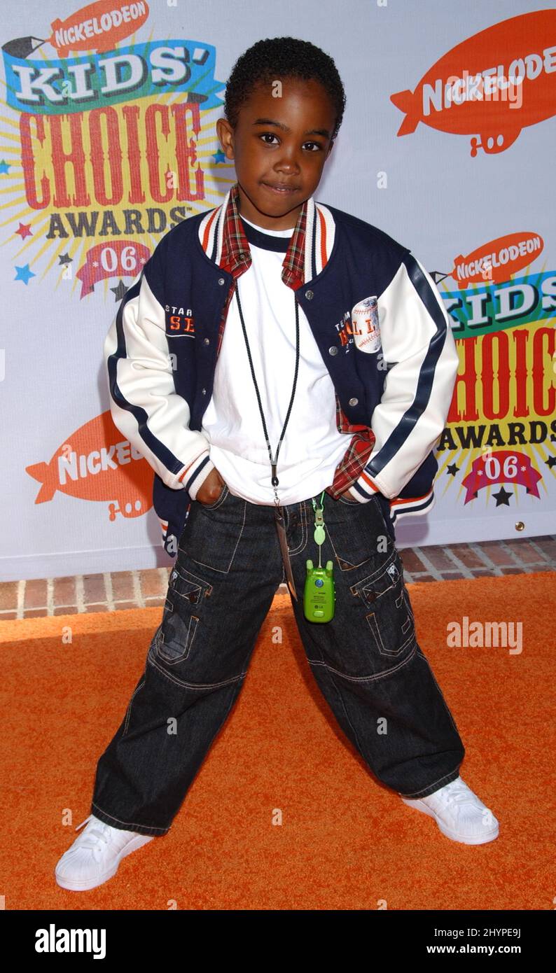 Khamani Griffin attends the 19th Annual Kids' Choice Awards at UCLA's ...