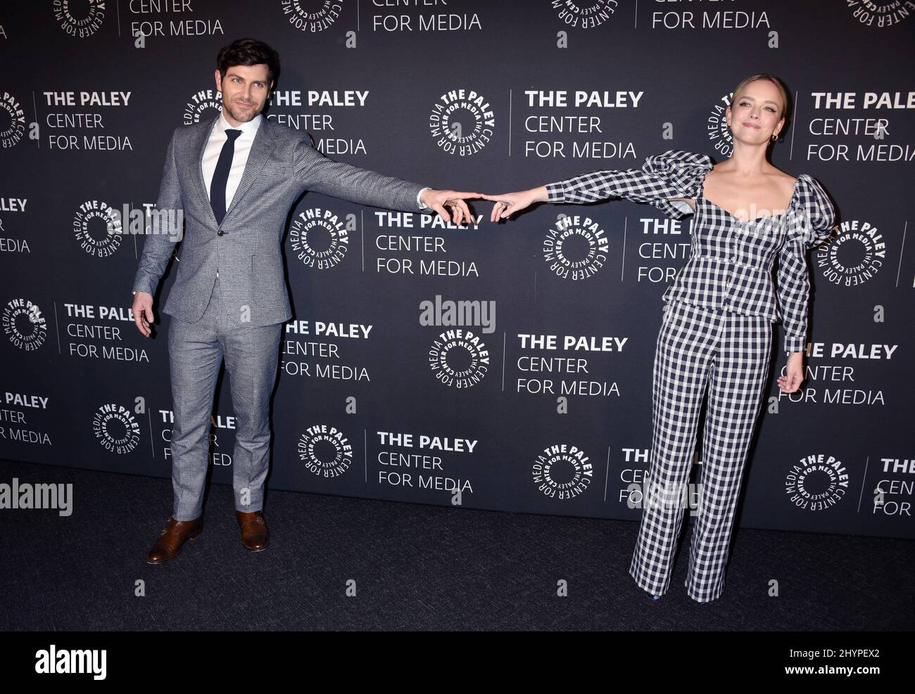 David Guintoli and Allison Miller attending the The Paley Center For ...