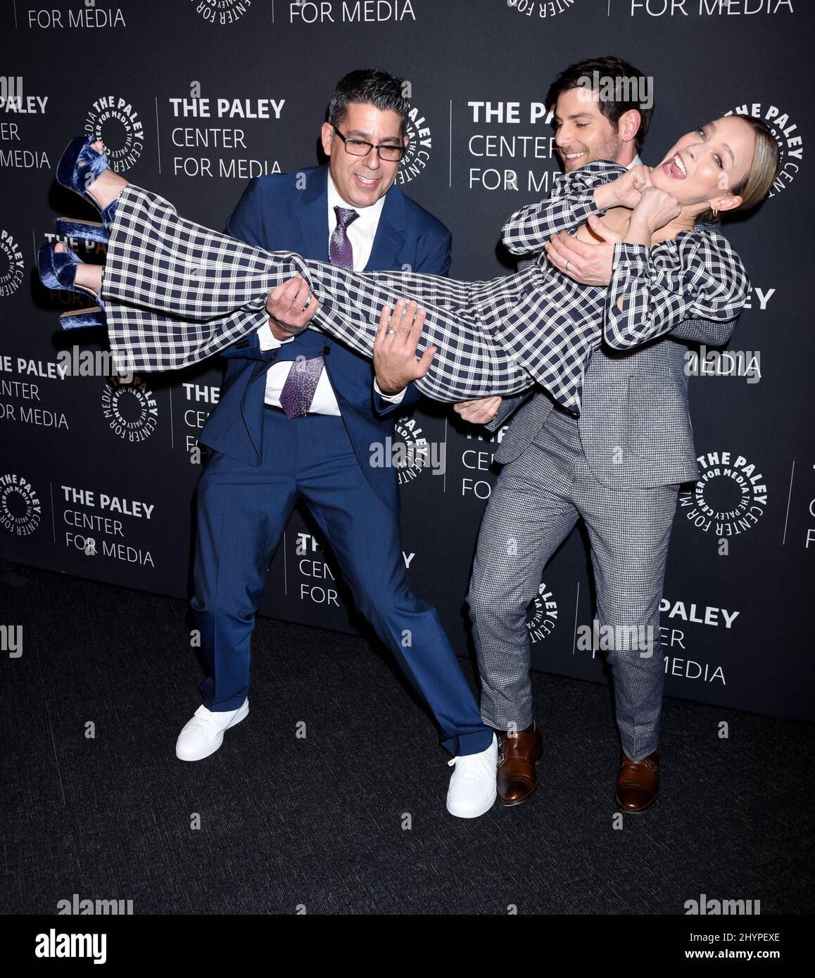 D.J. Nash, David Guintoli and Allison Miller attending the The Paley ...