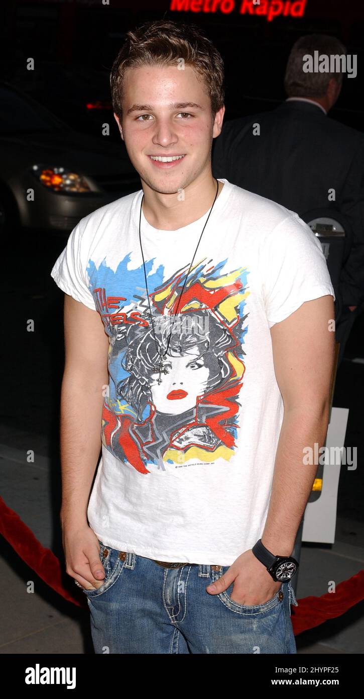 Sean pyfrom attends shoes los angeles premiere picture hi-res stock ...