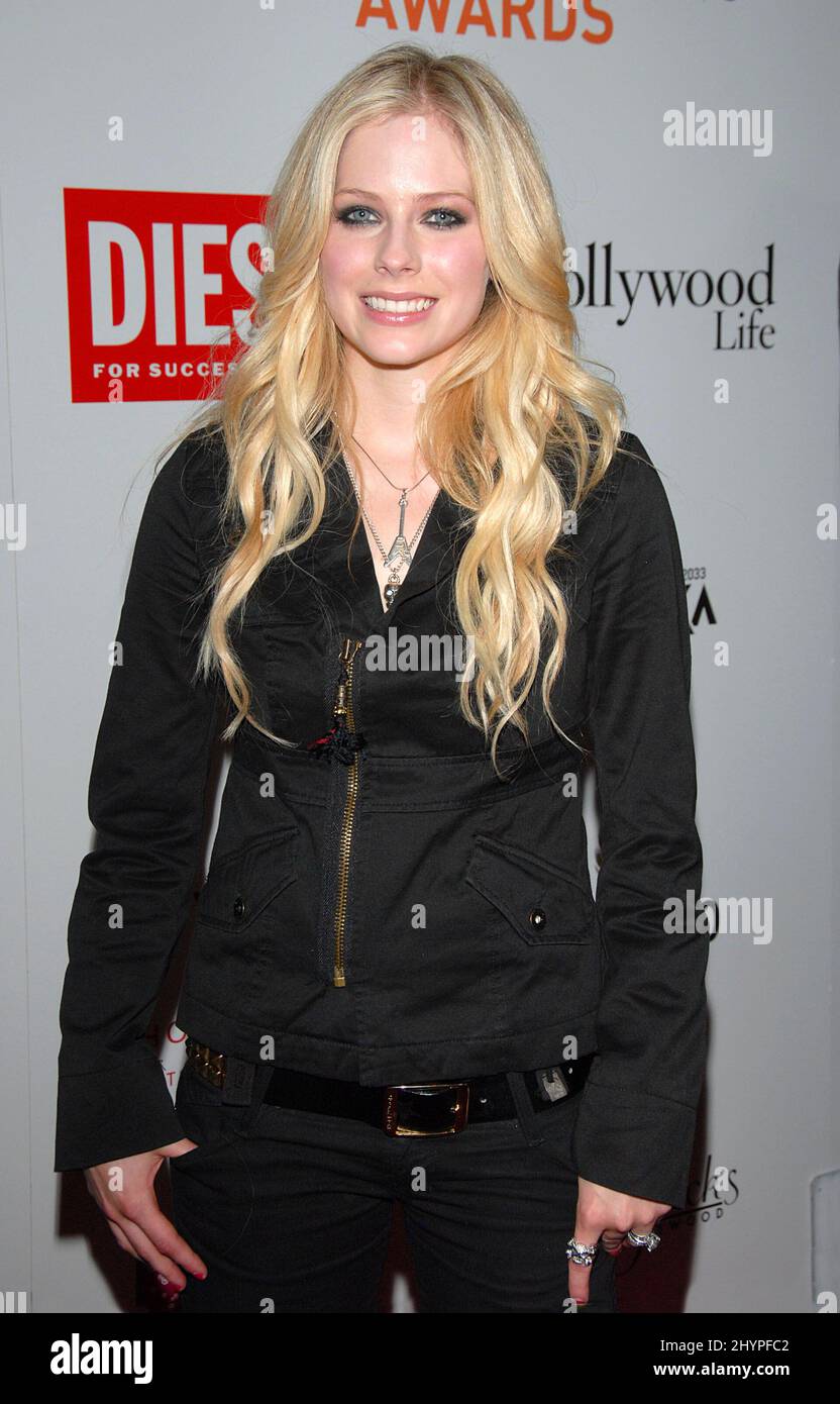 Avril Lavigne attends the Movieline Hollywood Life Style Awards ...