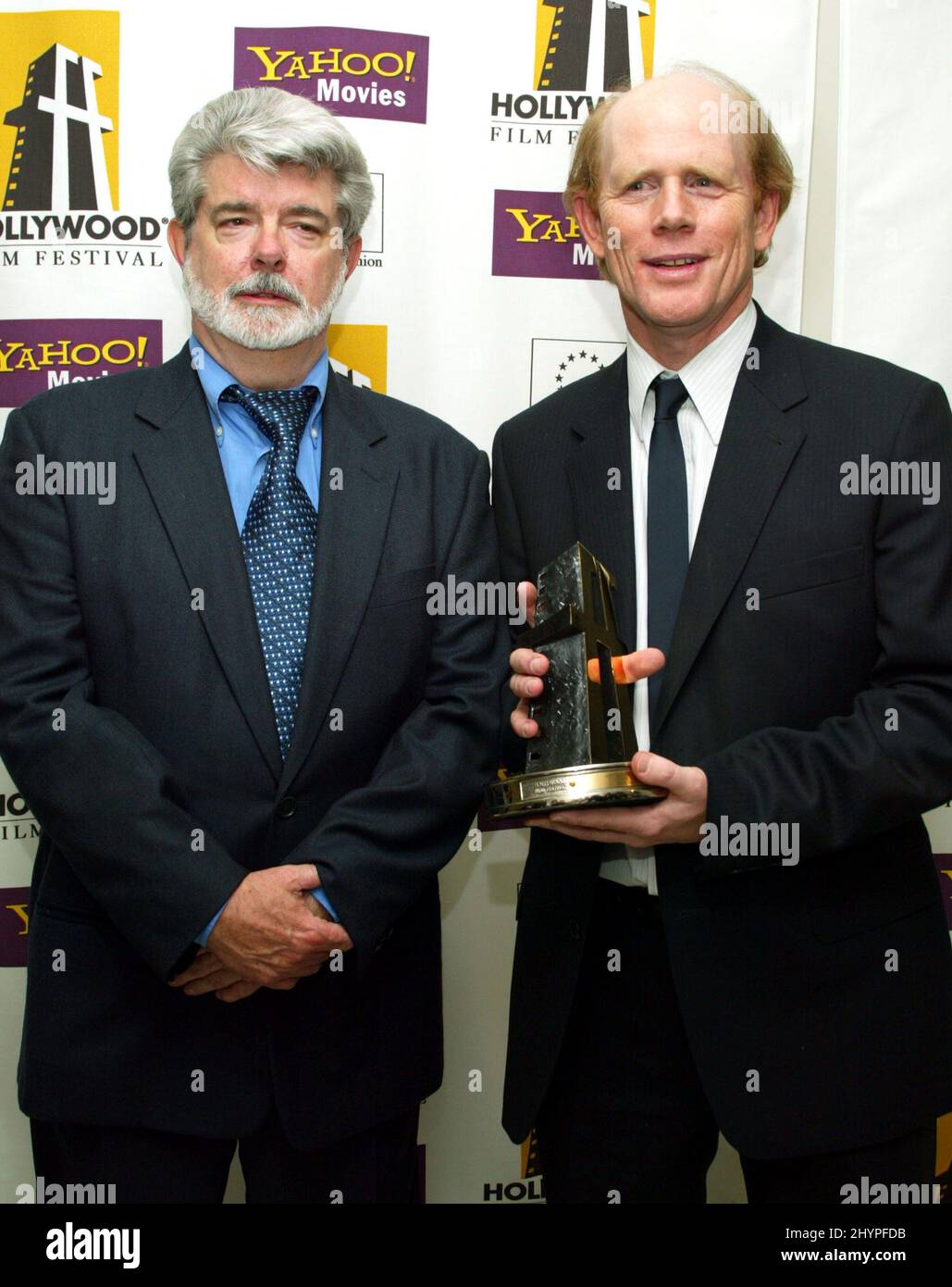 GEORGE LUCAS & RON HOWARD ATTEND THE HOLLYWOOD BREAKTHROUGH AWARDS IN ...
