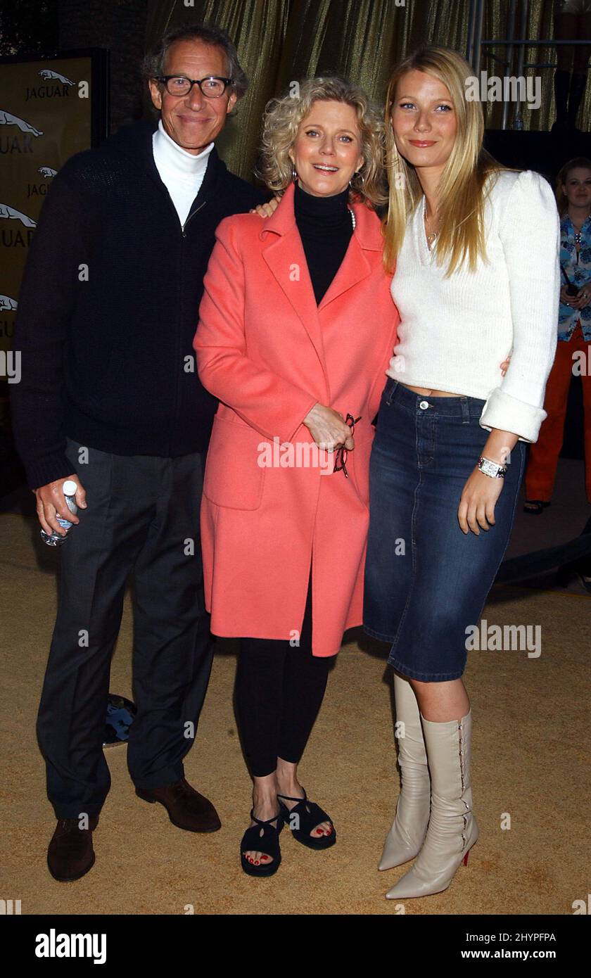Gwyneth Paltrow, father Bruce & mother Blythe Danner attend the Austin ...