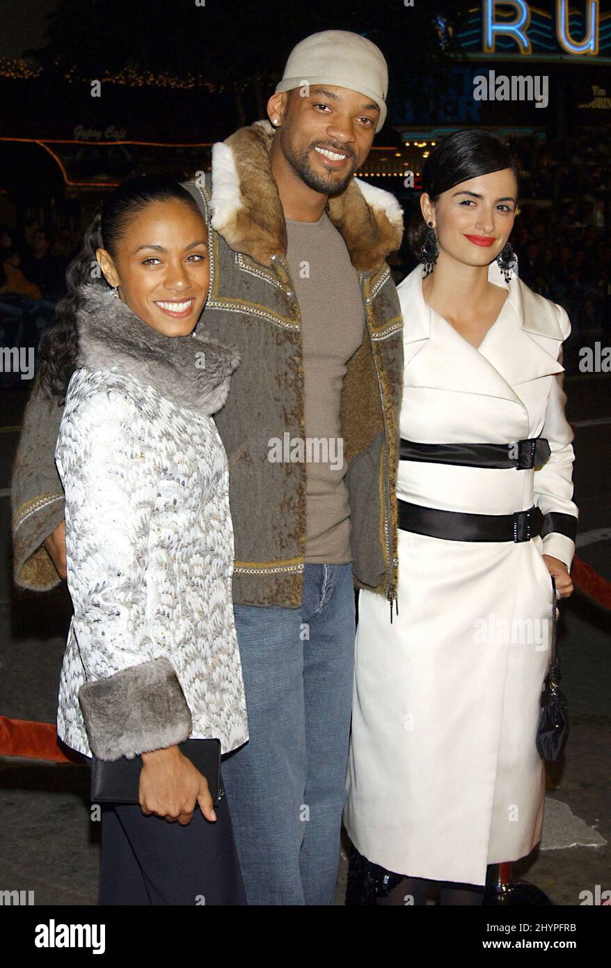 WILL SMITH, JADA PINKETT SMITH & PENELOPE CRUZ ATTEND THE 'GOTHIKA ...