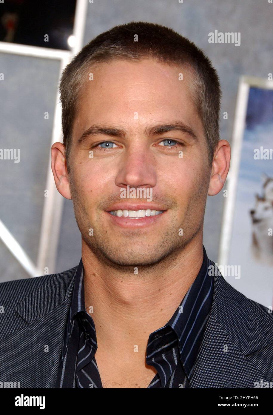 Paul walker headshot hi-res stock photography and images - Alamy
