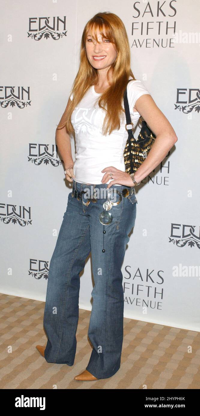 Jane Seymour attends the EDUN Clothing Line Launch & In-Store Reception ...