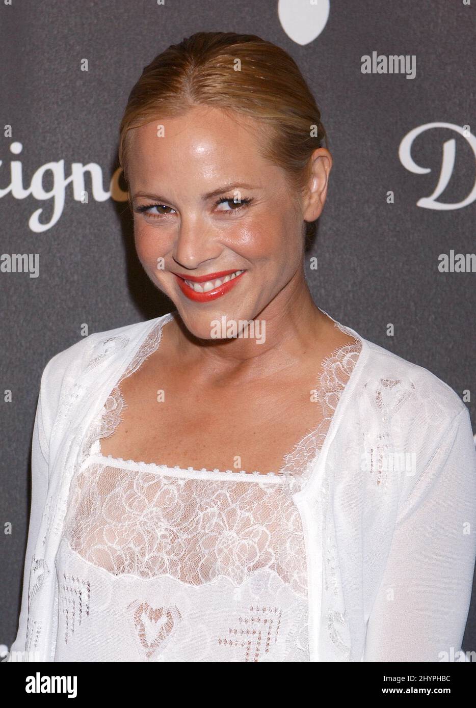 Maria Bello attends the New Image of Dom Perignon Rose Vintage 1996 Champagne by Karl Lagerfeld ...