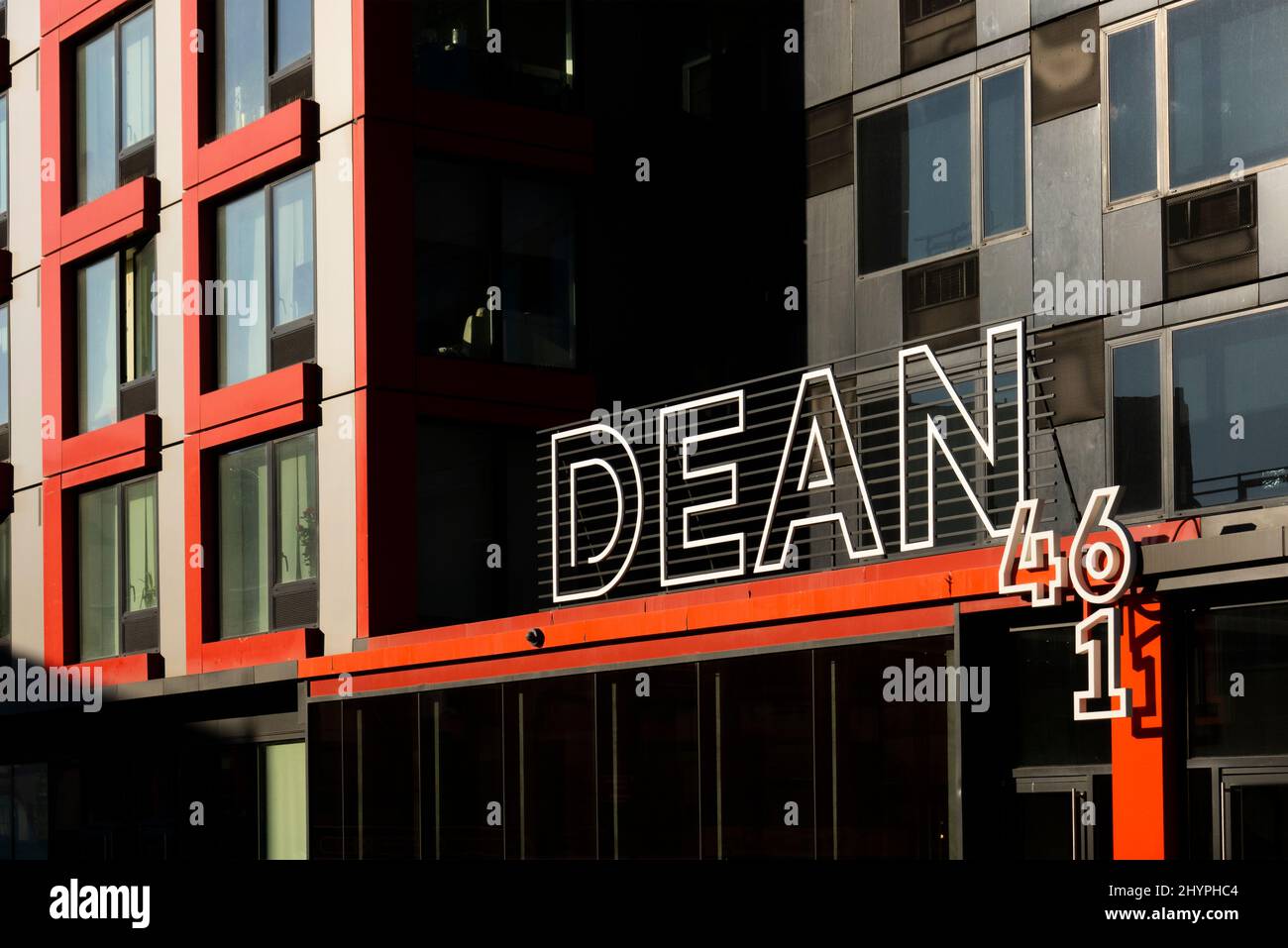 461 Dean street modular building in Brooklyn NYC Stock Photo - Alamy