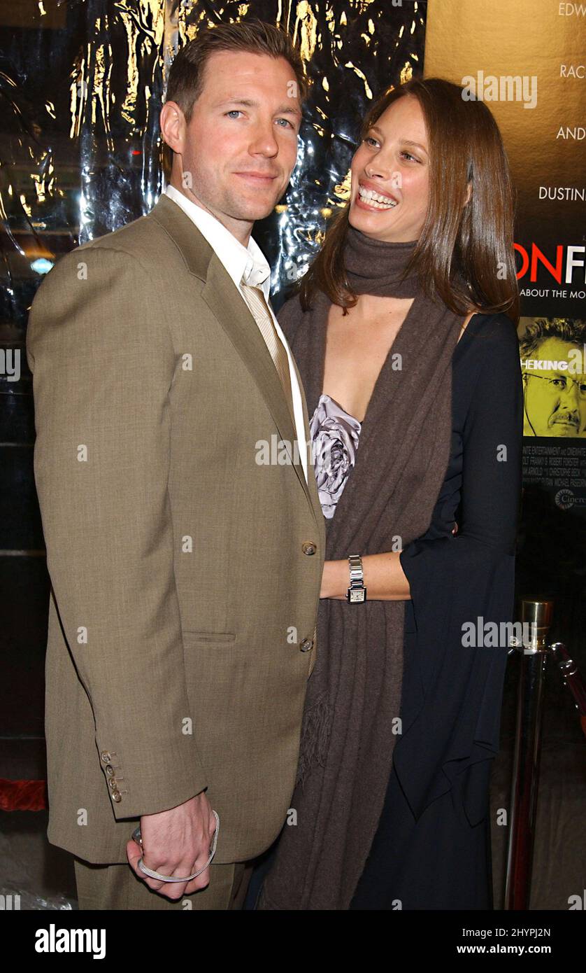 EDWARD BURNS & CHRISTY TURLINGTON ATTEND THE'CONFIDENCE' PREMIERE AT ...
