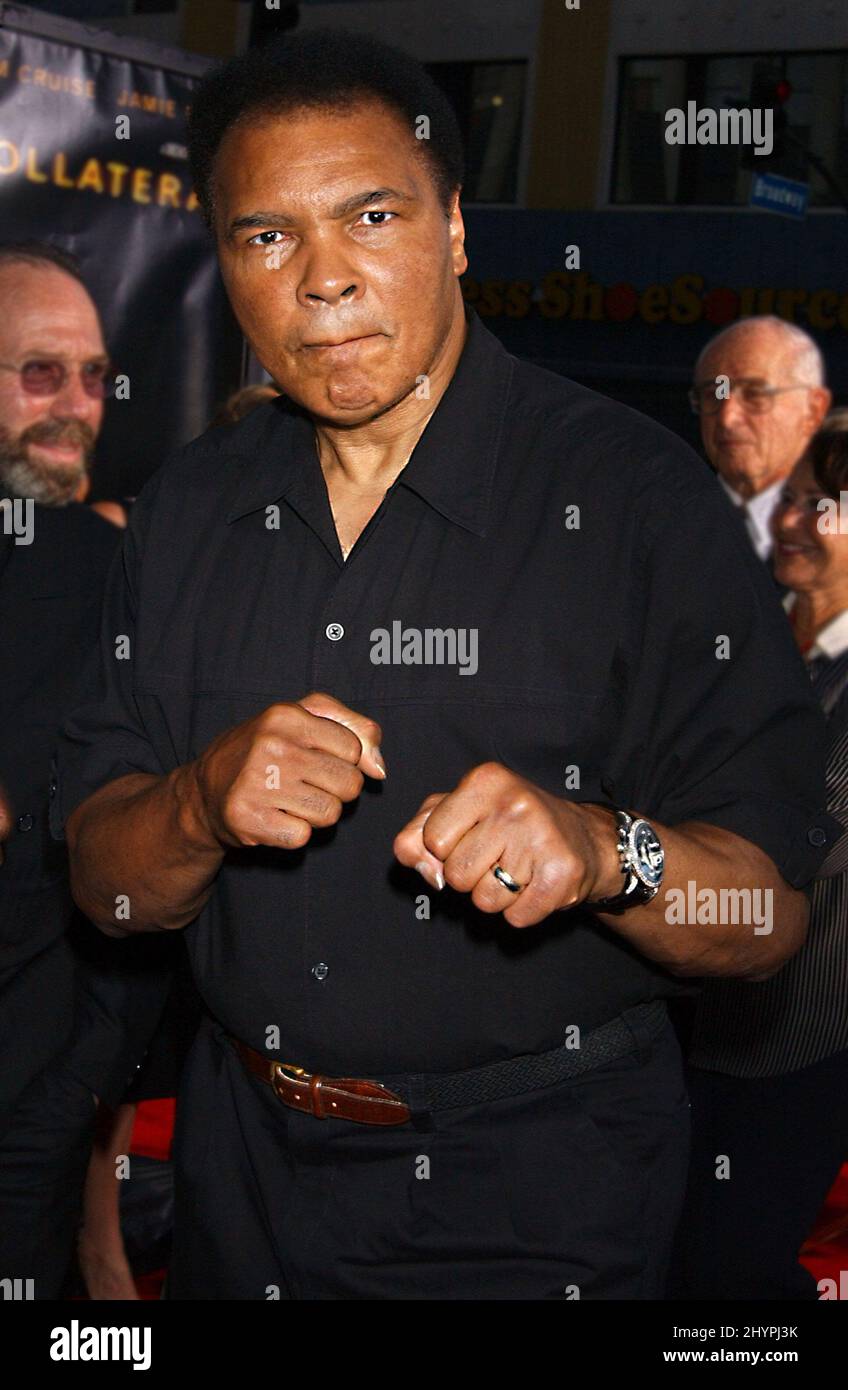 Muhammad Ali attends the 'Collateral' Premiere in Los Angeles. Picture ...