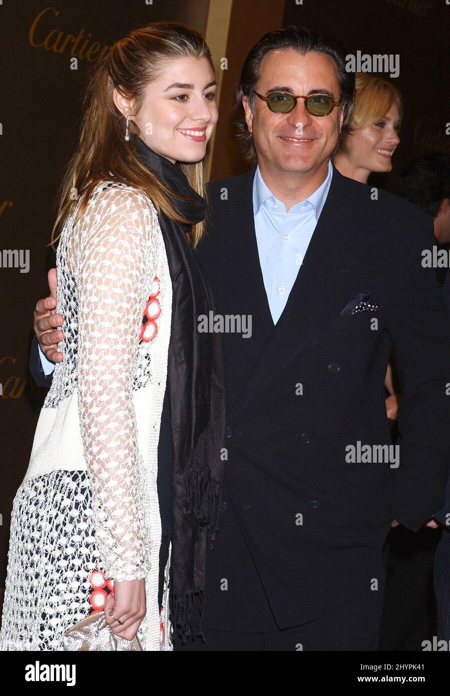 Andy Garcia & daughter Dominik attend a party celebrating Cartier's 25 ...