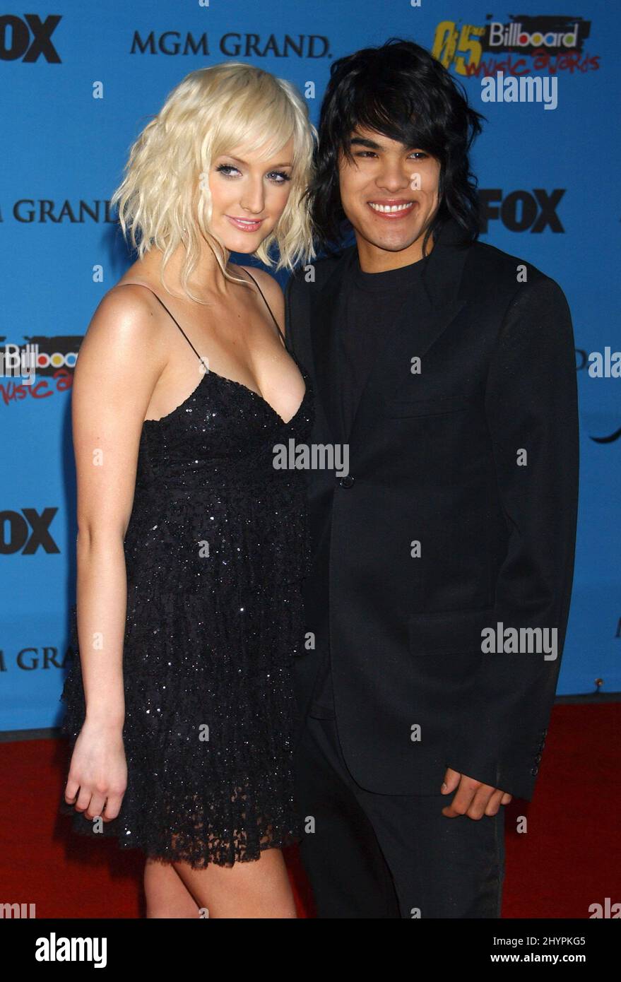 Ashlee Simpson & boyfriend Brandon attend the Billboard Music Awards ...