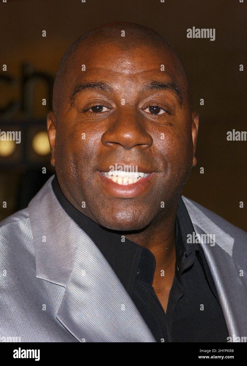 Magic Johnson attends the 'Be Cool' World Film Premiere in Hollywood ...