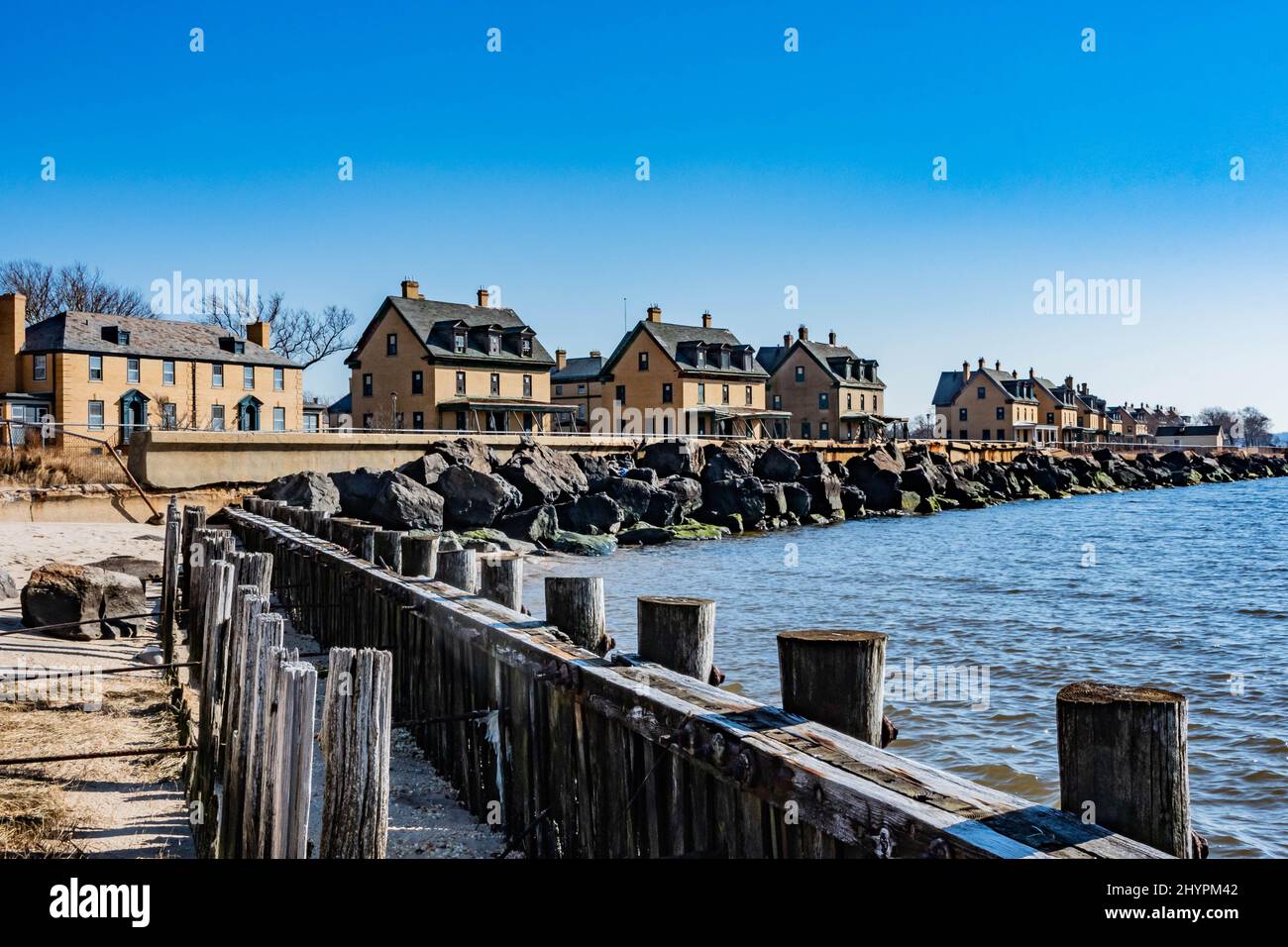 Bayside and Officers Quarters , Fort Hancock, Gateway National ...