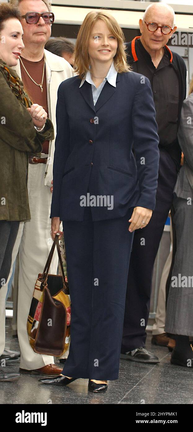 JODIE FOSTER ATTENDS 'ANTHONY HOPKINS HOLLYWOOD WALK OF FAME STAR ...