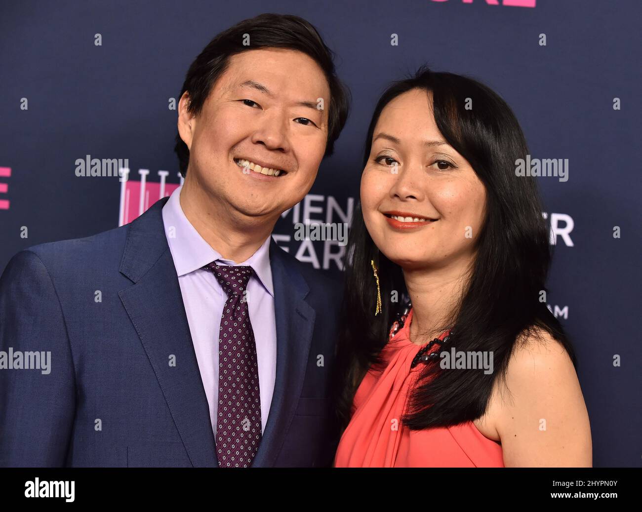 Ken Jeong and Tran Jeong attending An Unforgettable Evening in aid of ...