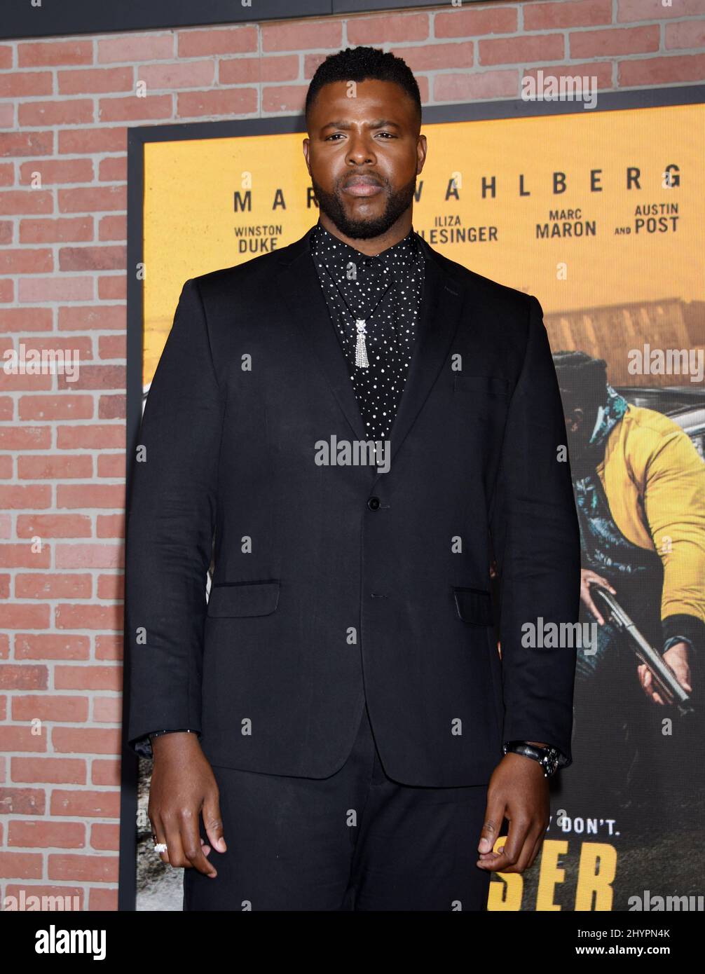 Winston Duke attending the Spenser Confidential Los Angeles Premiere ...