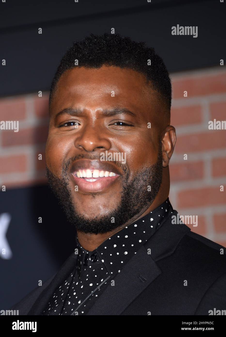 Winston Duke attending the Spenser Confidential Los Angeles Premiere ...