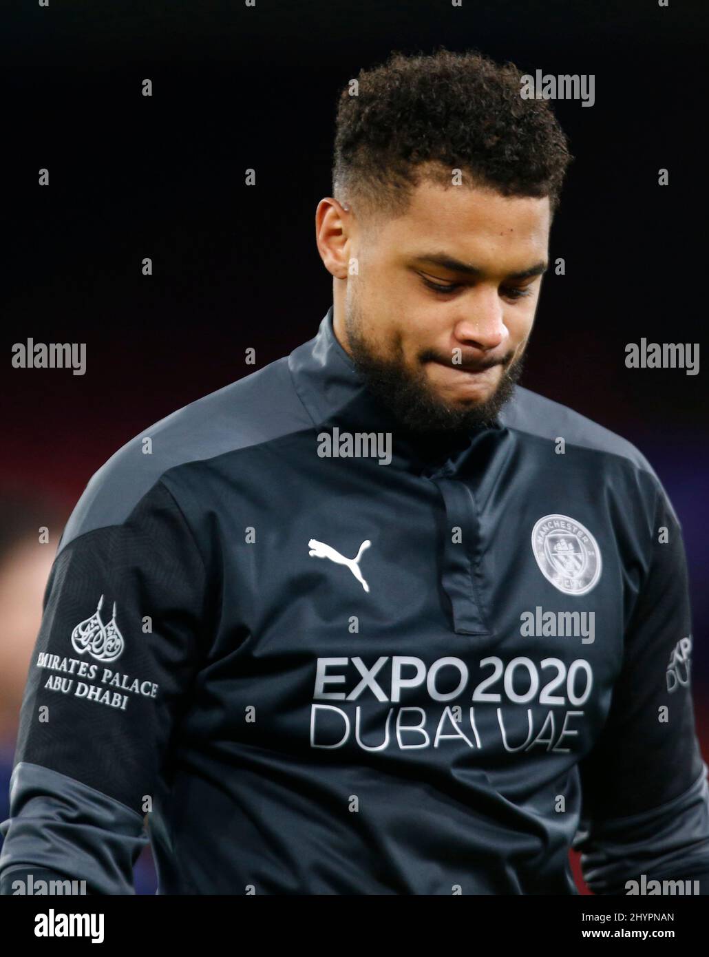 LONDON, United Kingdom, MARCH 14: Manchester City's Zack Steffen during ...