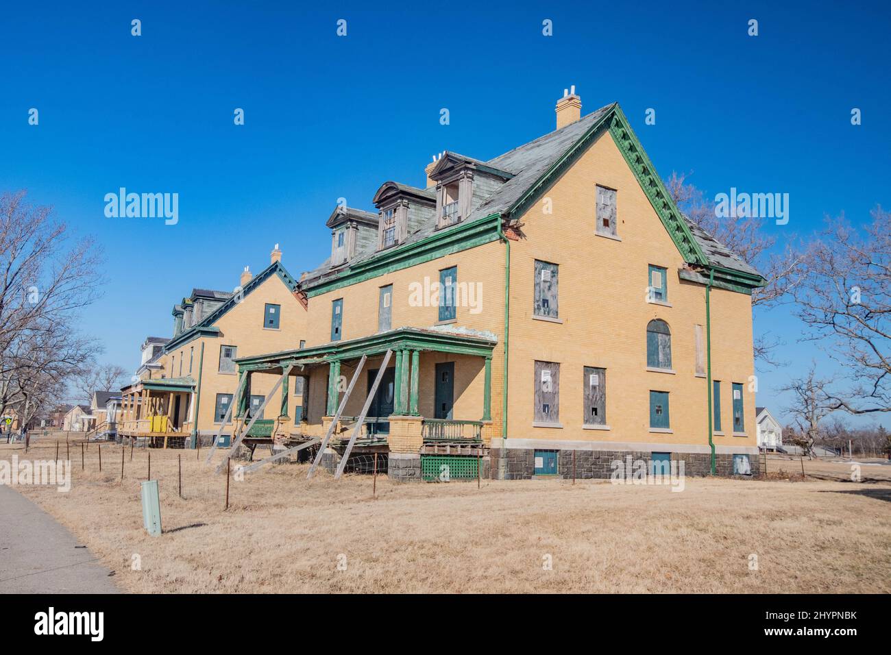 Fort Hancocks Officers Quarters, Gateway Natiional Recreation Area, New ...