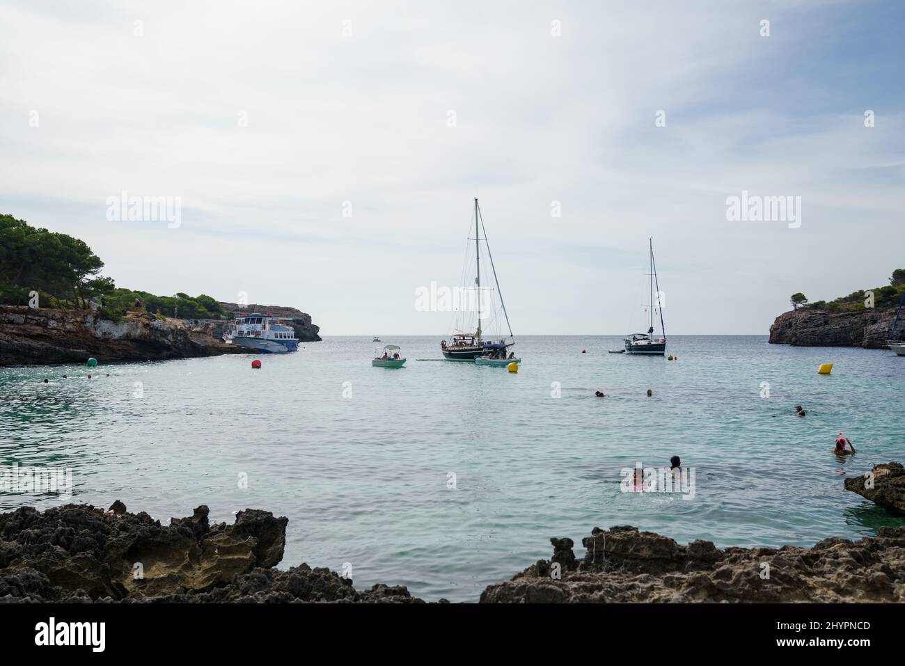 Fantastic views of the beaches of Menorca Stock Photo - Alamy