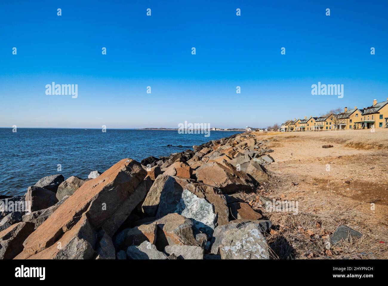 A Winter Day at Fort Hancock, Gateway National Recreation Area, New ...