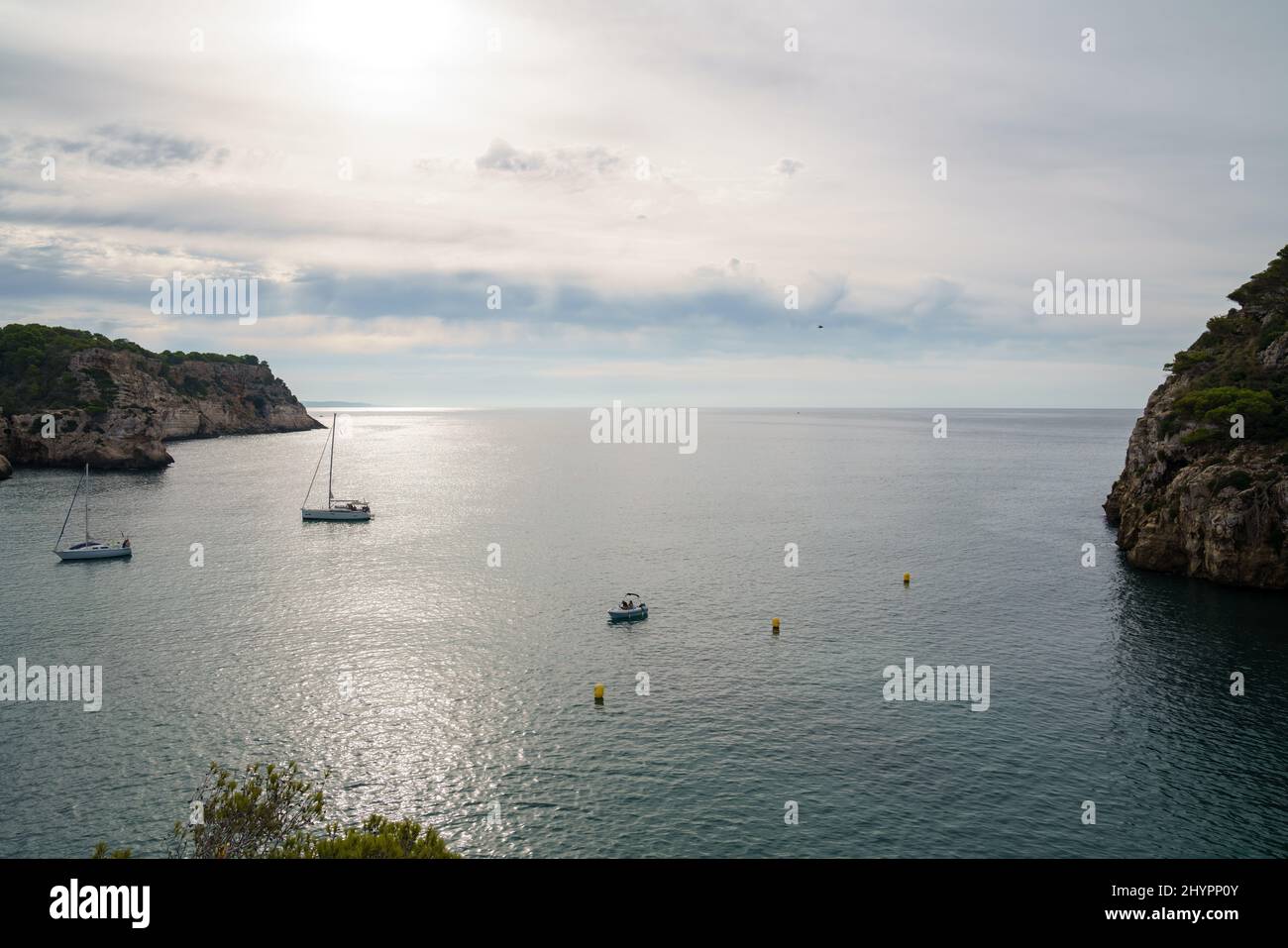 Fantastic views of the beaches of Menorca Stock Photo - Alamy