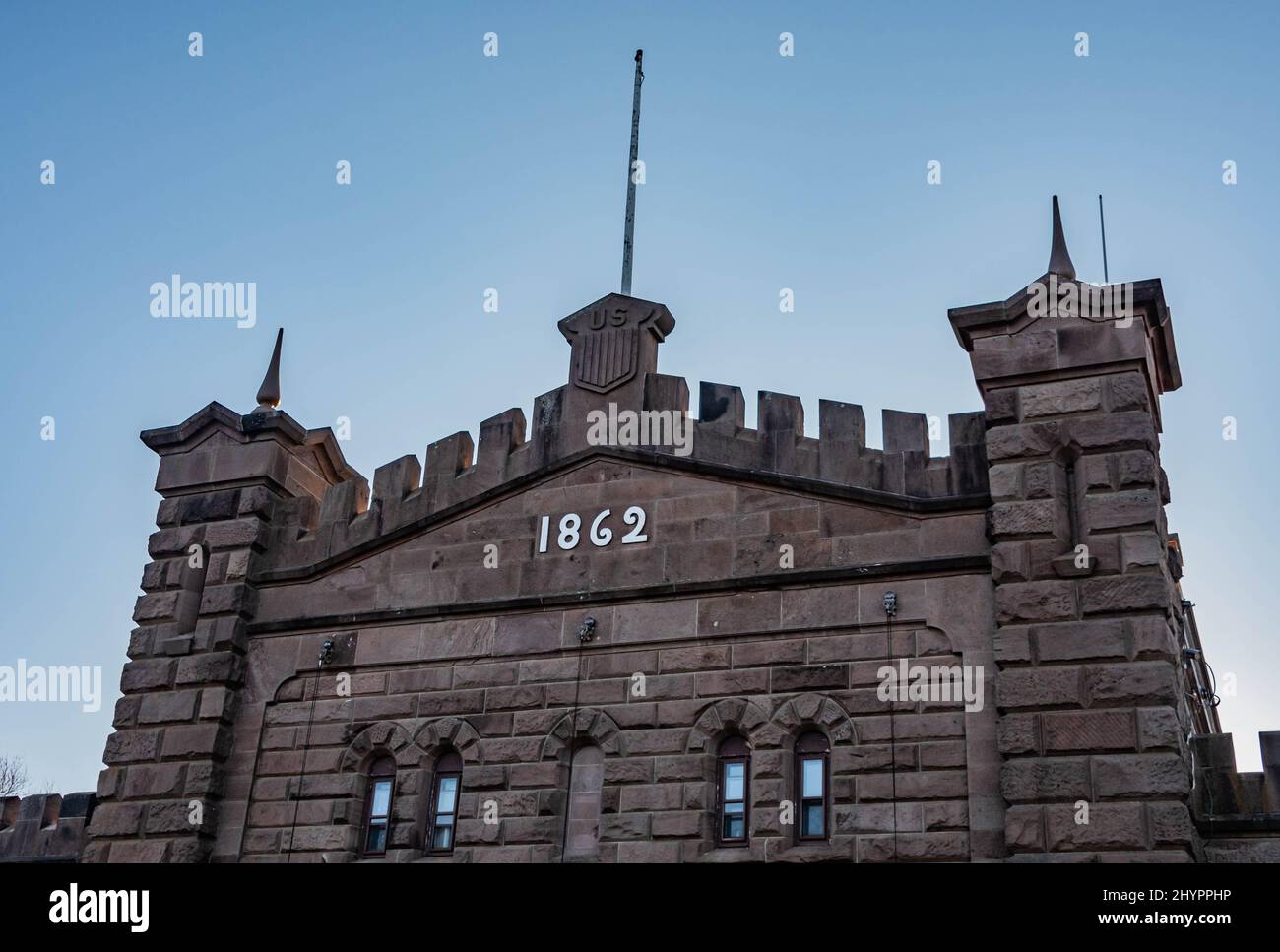 New jersey twin lights lighthouse hi-res stock photography and images ...