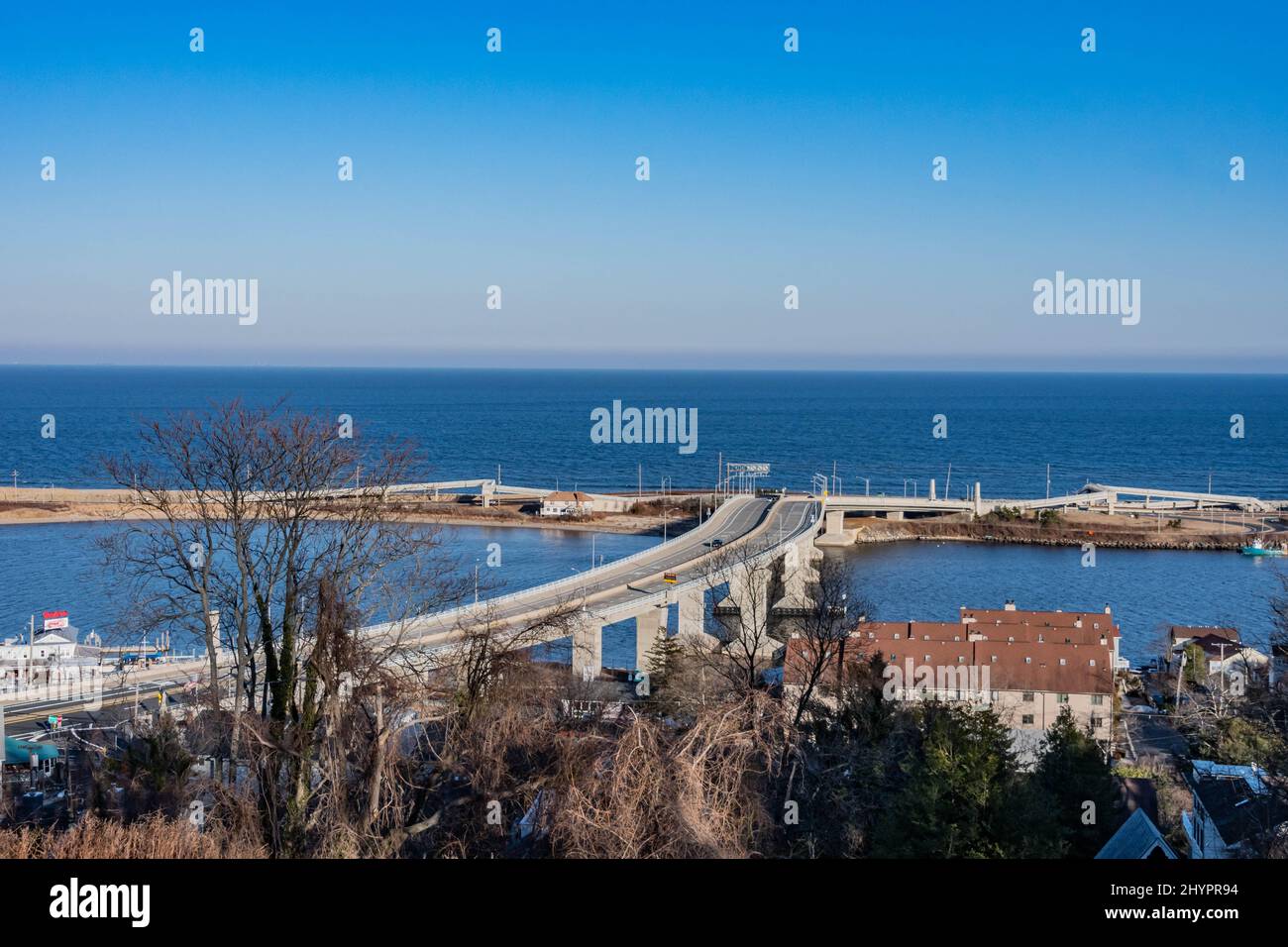 Causeway to sandy hook hi-res stock photography and images - Alamy