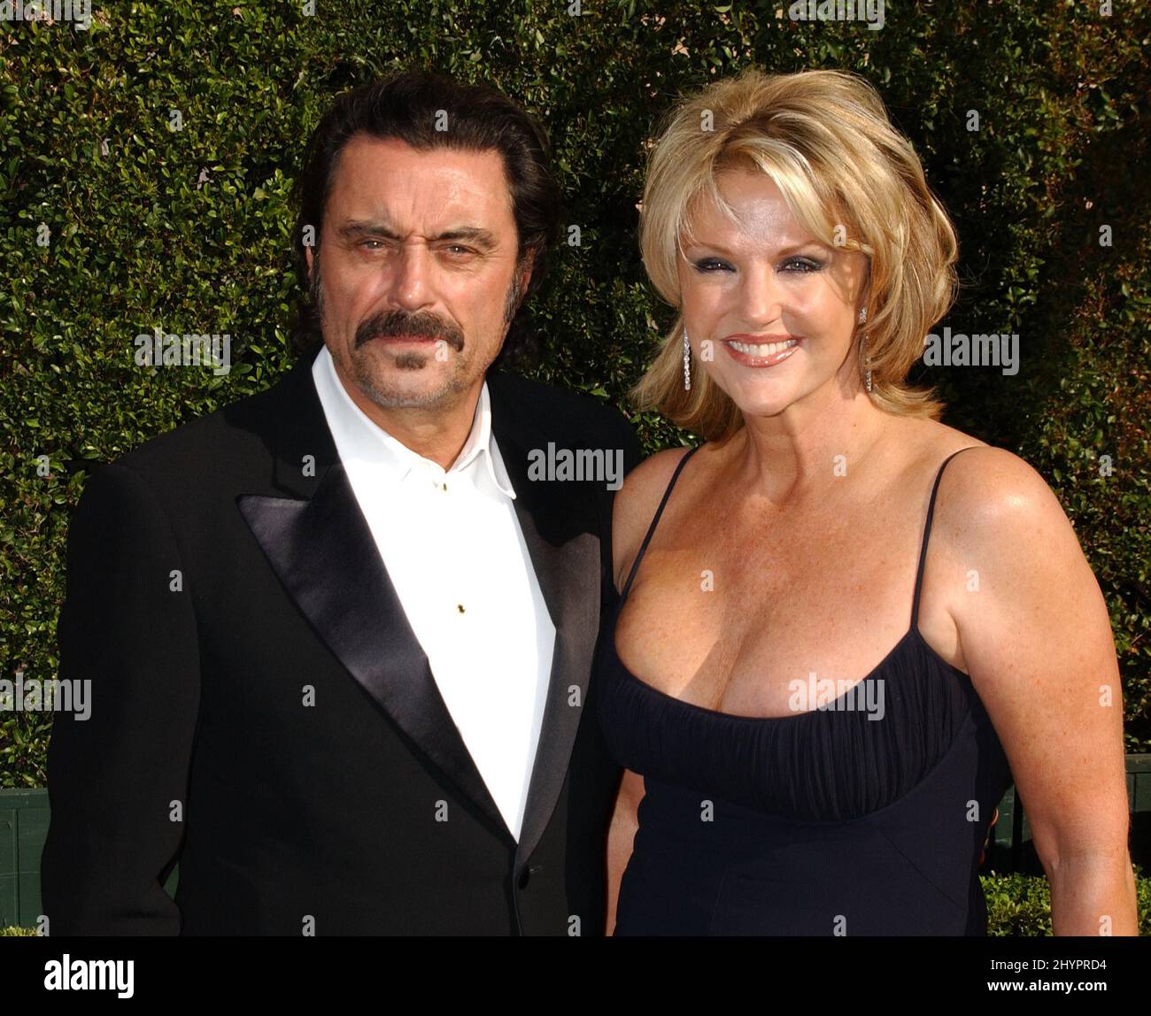 Ian McShane & wife Gwen Humble attend the 57th Annual Primetime ...
