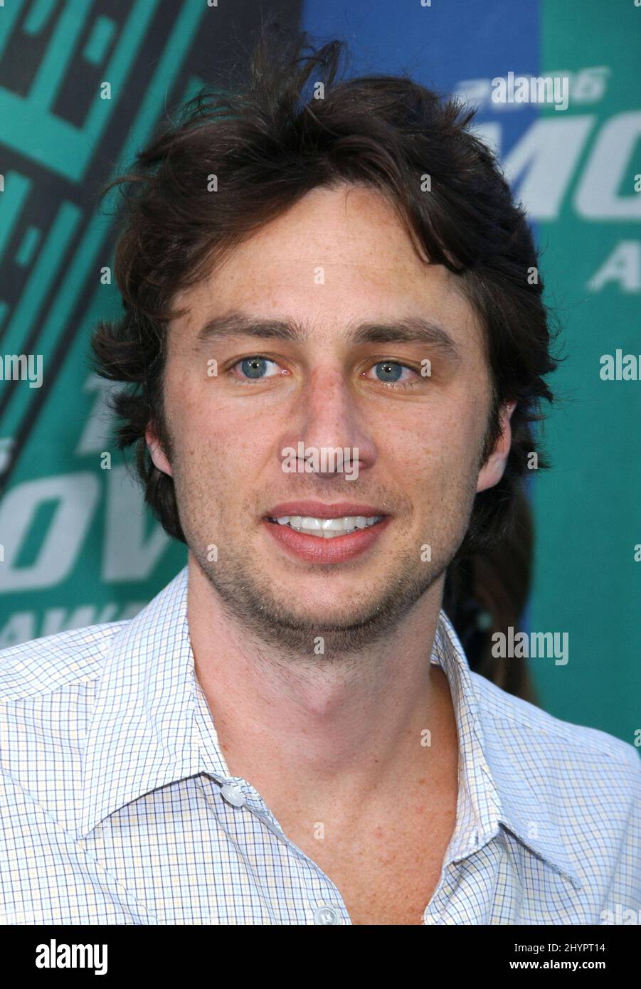 Zach Braff attends the 2006 MTV Movie Awards at Sony Studios, Los ...