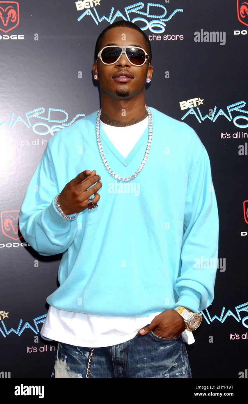 Chingy attends 2006 bet awards shrine auditorium picture hi-res stock ...