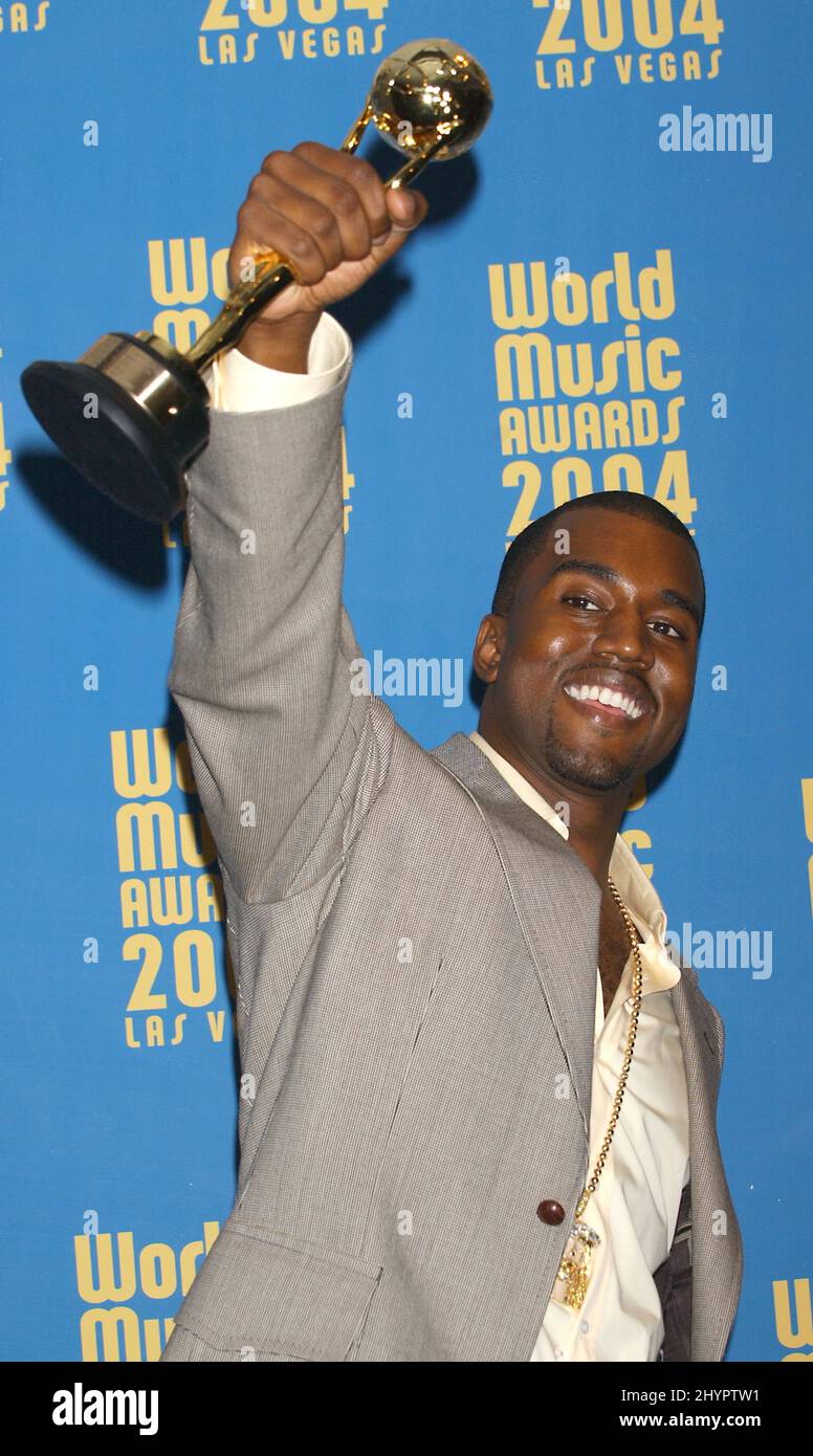 Kayne West attends the 16th Annual World Music Awards in Las Vegas ...