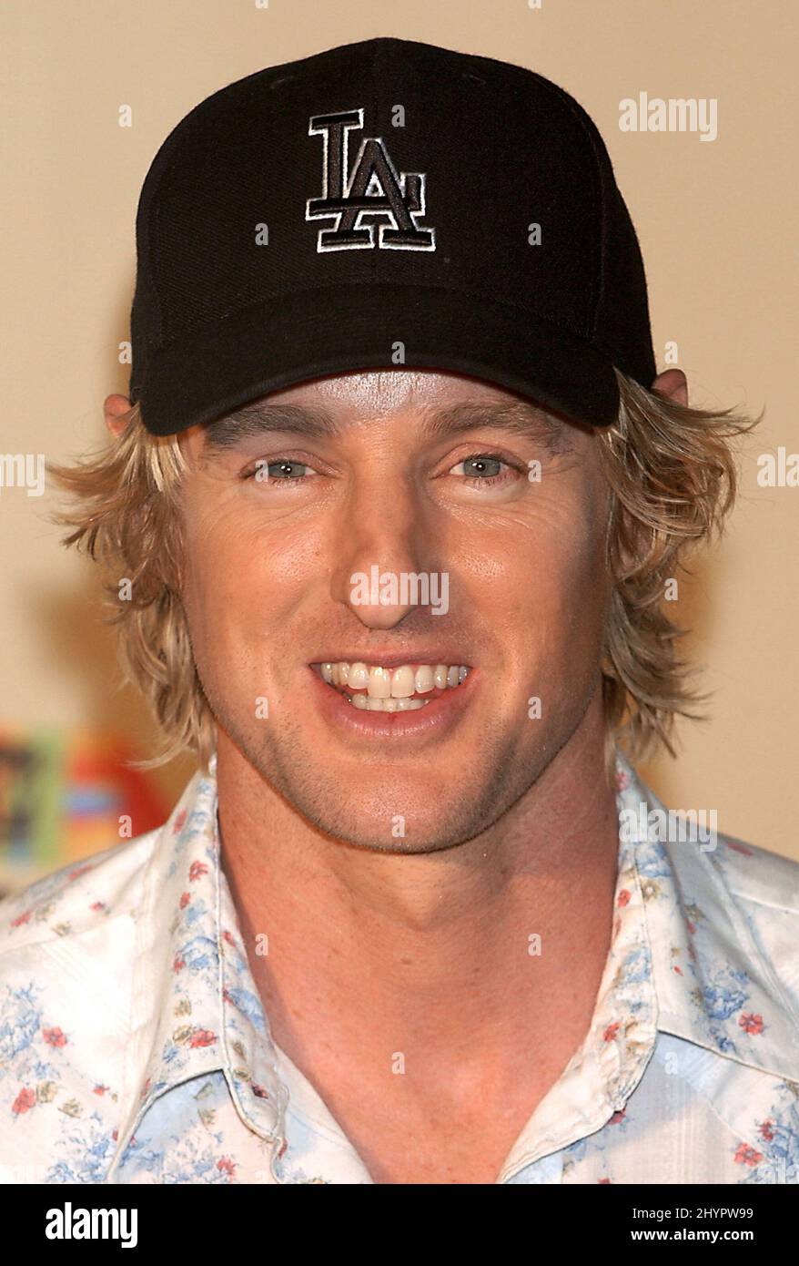 Owen Wilson attends the 2004 MTV Music Video Awards in Miami, Florida ...