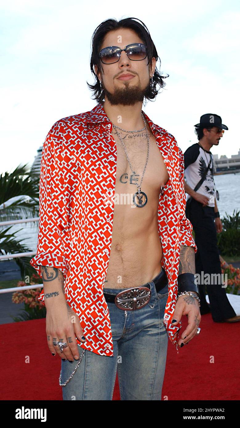 Dave Navarro attends the 2004 MTV Music Video Awards in Miami, Florida ...