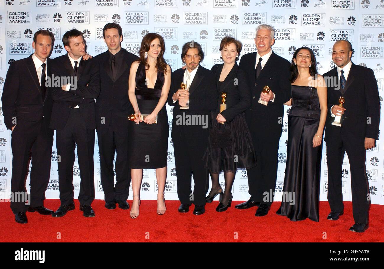 ANGEL IN AMERICA ATTENDS THE 61st ANNUAL GOLDEN GLOBE AWARDS IN BEVERLY ...