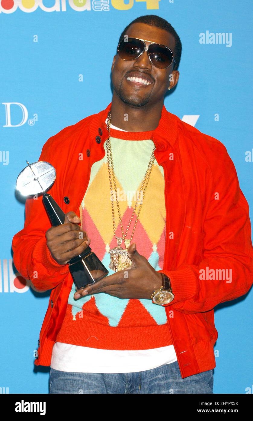 Kanye West attends the 'Billboard Music Awards 2004' at The MGM Grand ...