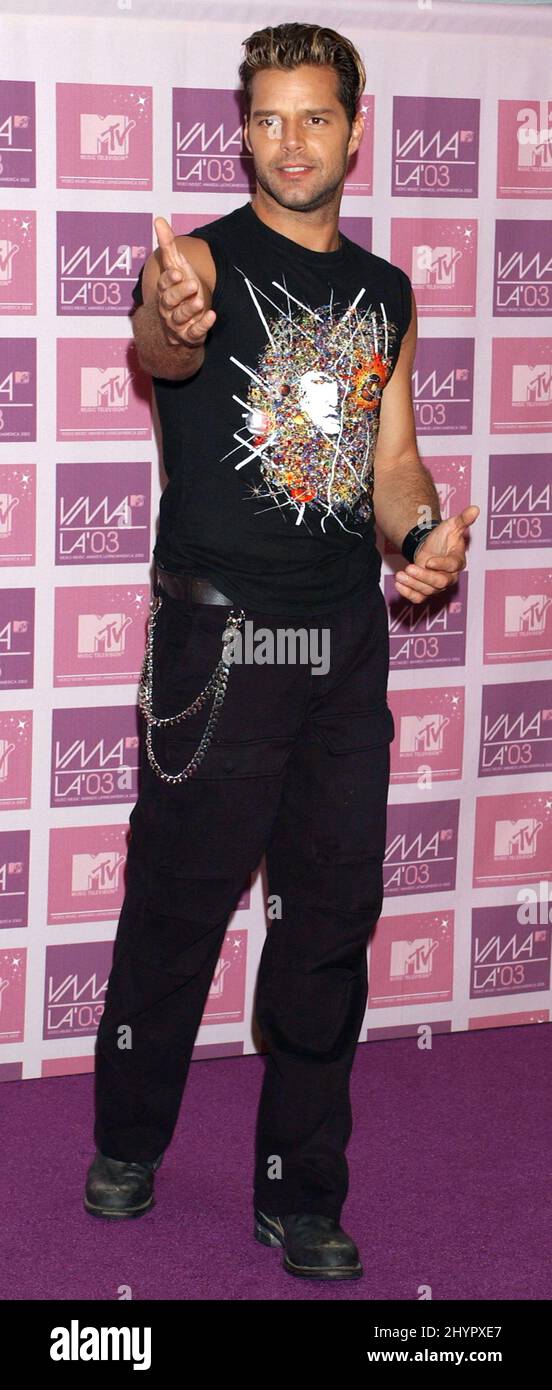 RICKY MARTIN ATTENDS THE 'MTV VIDEO MUSIC AWARDS LATIN AMERICA 2003' IN ...
