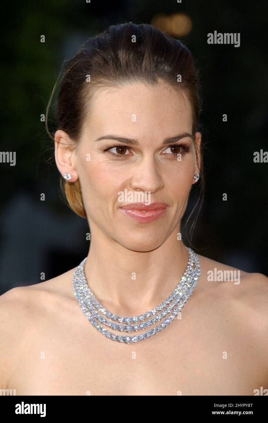 Hilary Swank attends 'The Reaping' US Premiere held at the Mann Village ...