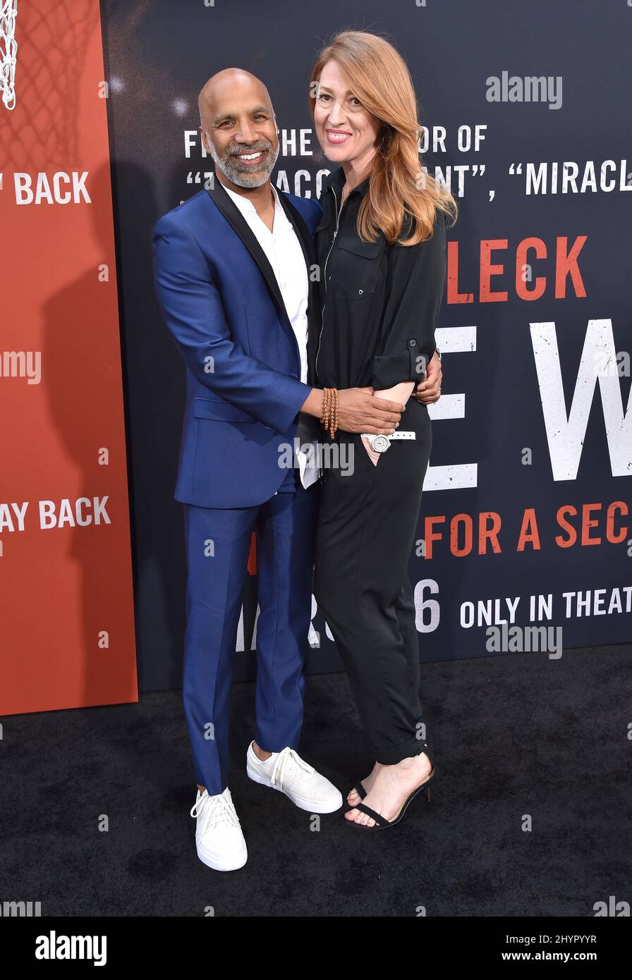 Ravi Mehta and Michelle Mehta arriving to the The Way Back€™ World ...